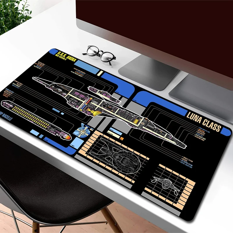 Computer-Keyboard-Mat-Spacecraft-Mouse-Pad-Large-Gaming-Mousepad-XXL ...