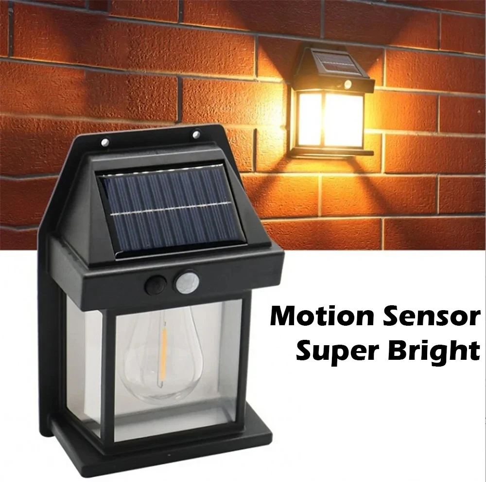 1pc-Solar-Wall-Light-Outdoor-Porch-Light-Fixture-Solar-Lantern-3-Modes ...