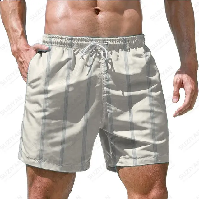 Funny Hawaiian Beach Shorts 3D Printing Men's Sports Casual Board ...