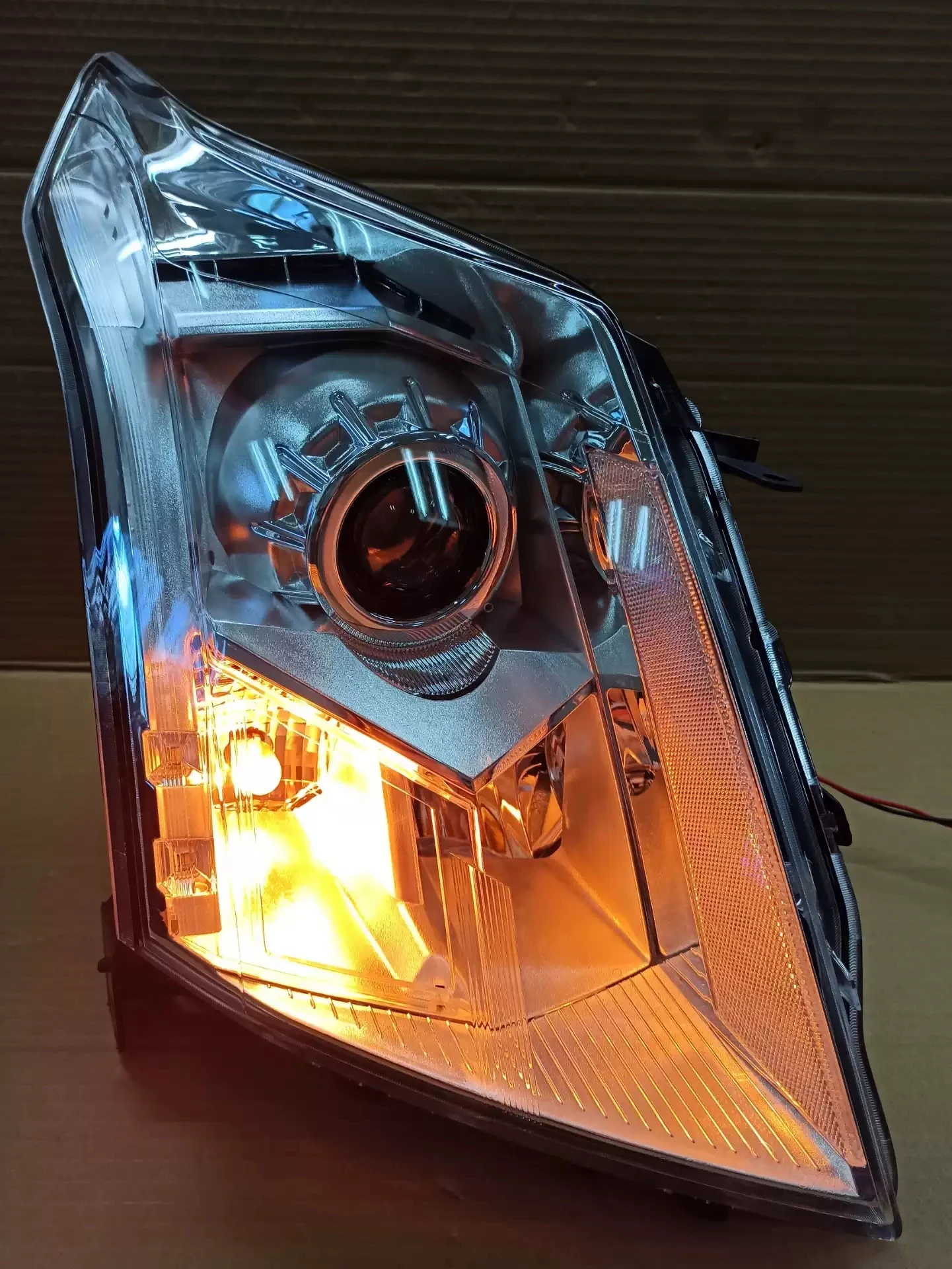 Pair-Of-Car-Headlight-assembly-For-Cadillac-SRX-2010-15-Led-Head-Lamp ...