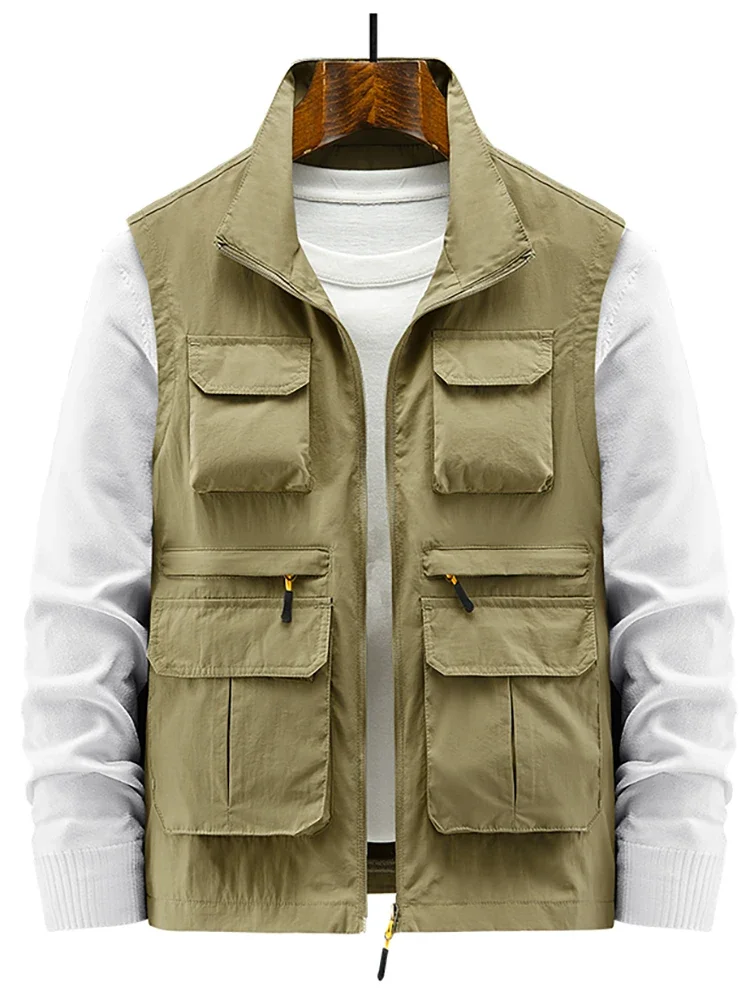 Multi-Pocket-Summer-New-Men-US-Tactical-Climbing-Hiking-Fishing-Vest ...