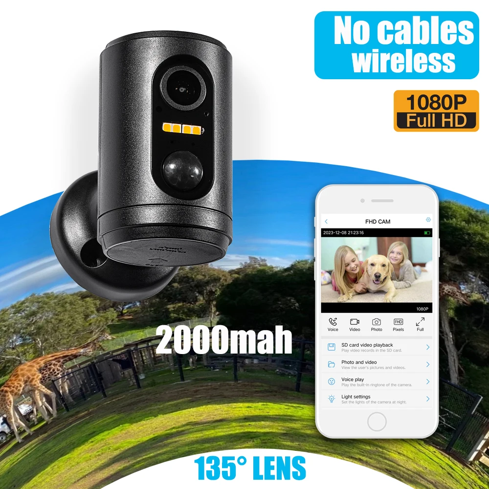 1080P-Solar-Mini-Camera-Wifi-Recharge-Battery-Indoor-PIR-Human ...