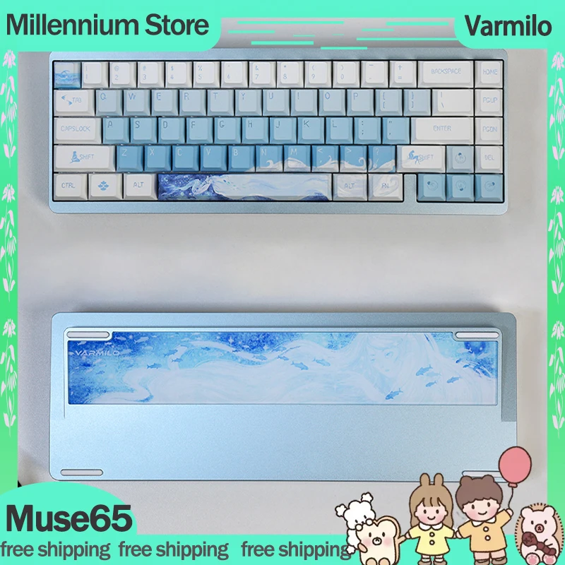 Varmilo-Muse65-Magnetic-Switch-Keyboard-Keycaps-PBT-Customized-Wired ...