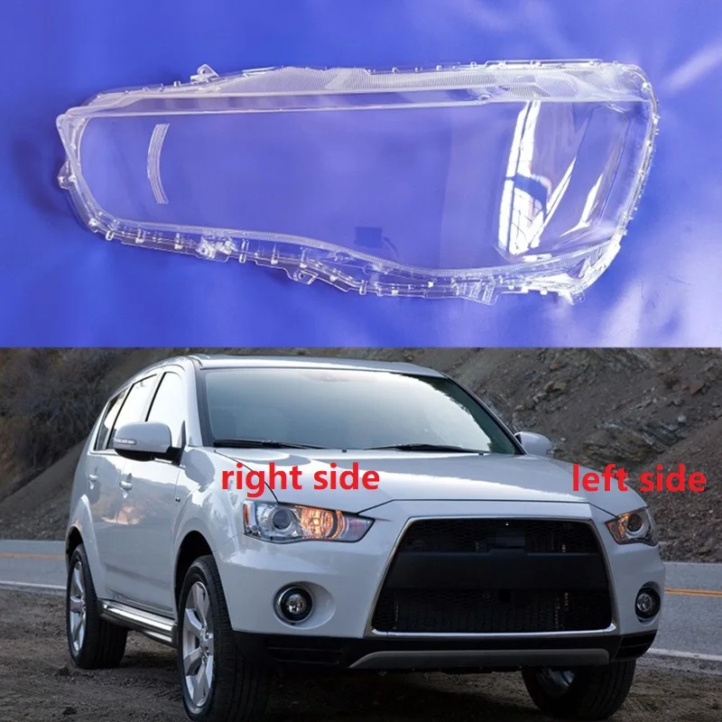 For-Mitsubishi-Outlander-EX-2010-2011-2012-Front-Headlight-Lens-Cover ...