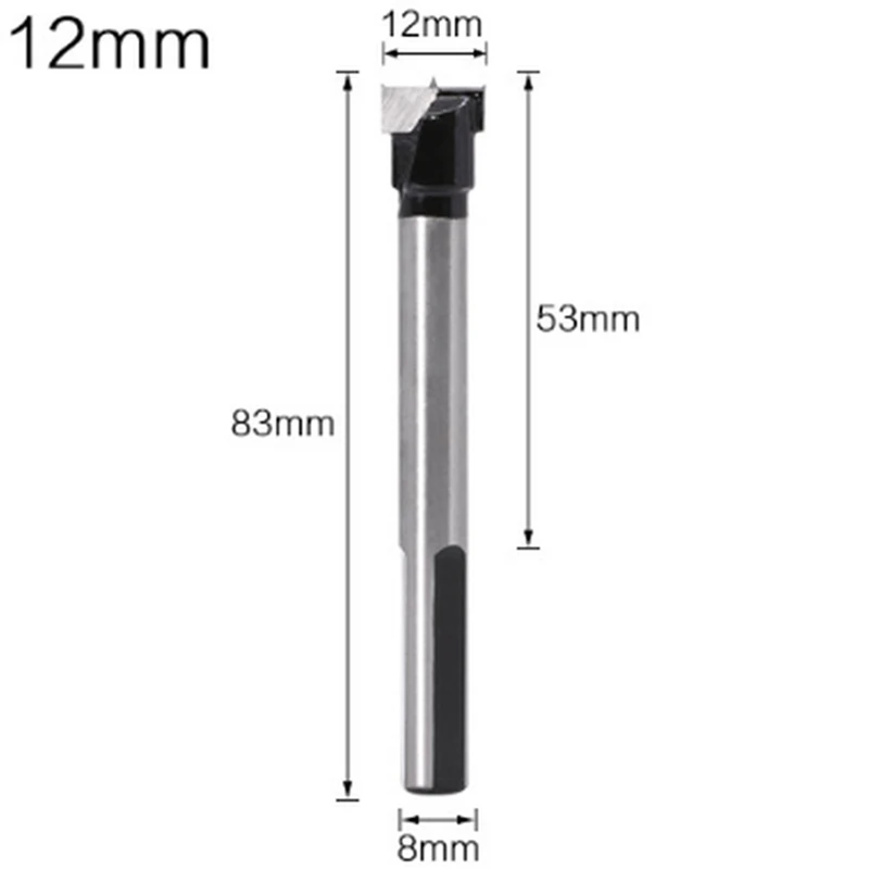 3 Hüvelykes Forstner Bit Fúróbitek Háromszög Alakú Szárakkal 12 Mm, 15 ...