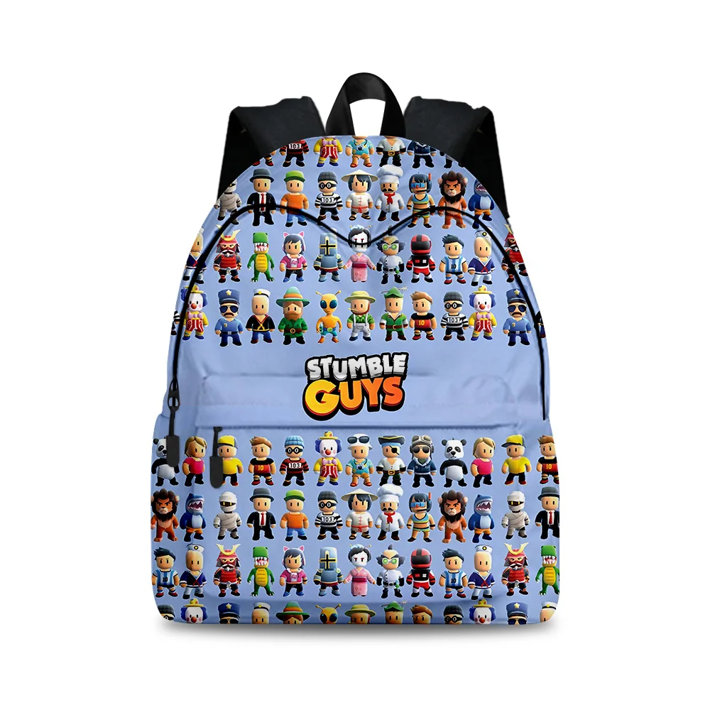 3D Game Stumble Guys Kawaii Backpack - KawaiiMerch.com