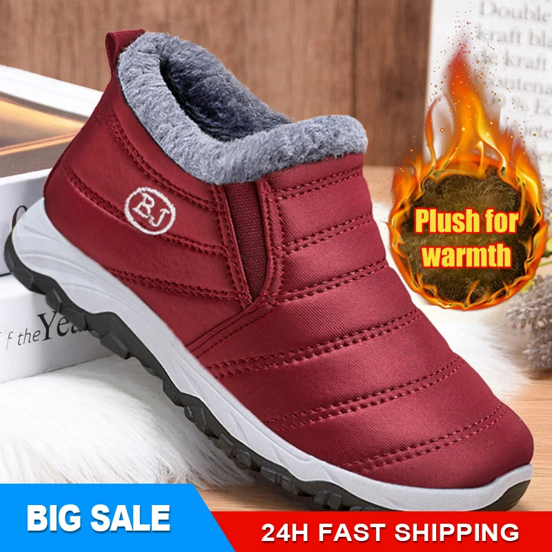 Snow-Boots-Men-Plus-Size-Shoes-For-Women-Warm-Fur-Winter-Warm-Shoes ...