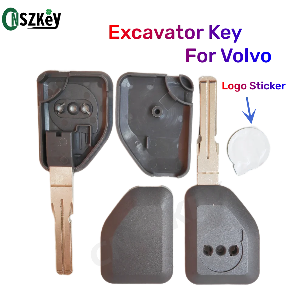For Volvo Ignition Key Heavy Equipment Excavator Key