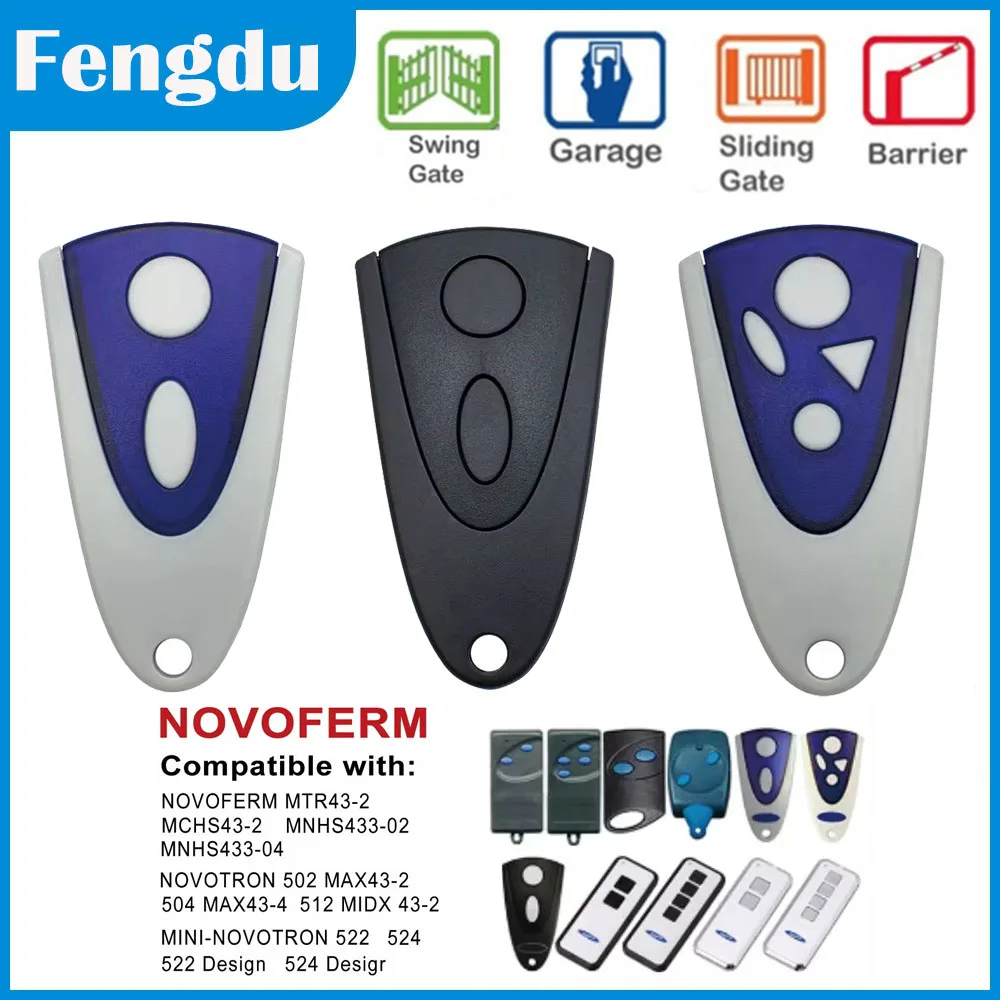 433-mhz-remote-control-NOVOTRON-502-512-522-524-Remote-Control-HS43-2 ...