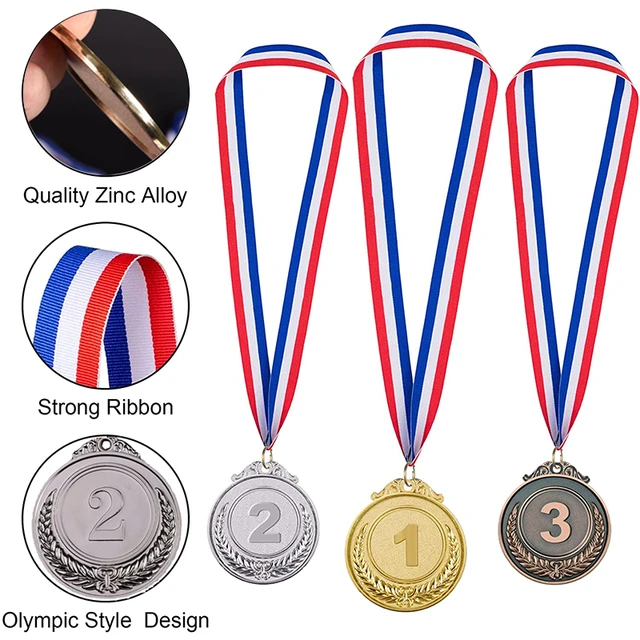 Gold Silver Bronze Medals