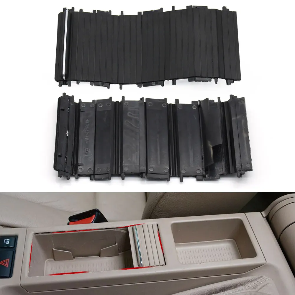 Car-Central-Console-Roller-Blind-Cover-Cup-Holder-Sliding-Curtain-Cover ...