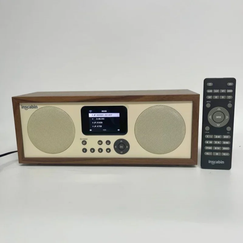 Hot Selling Wooden Home WiFi Internet Digital Radio Wireless Bluetooth ...