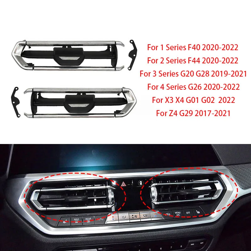 Car Front Middle AC Air Conditioner Vent Grill Slider Clip Repair Kit Car Front Middle AC Air Conditioner Vent Grill Slider Clip Repair Kit