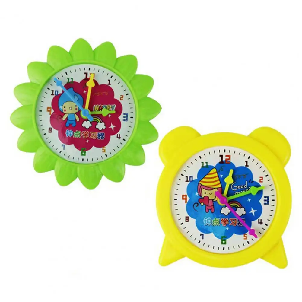 2Pcs-Cute-Pattern-Bright-Color-Timing-Cognition-Preschool-Kids-Cartoon ...