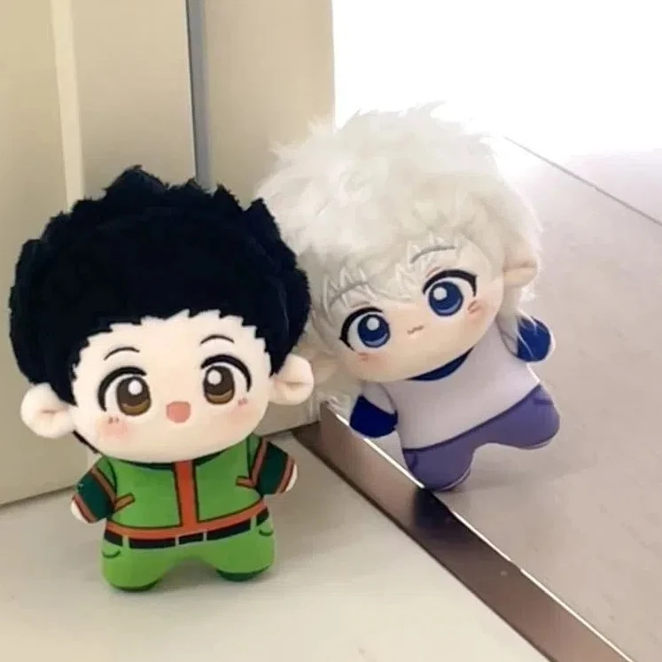 Anime Hunter x Hunter 10cm Killua Zoldyck GON Mini Body Plush Doll ...