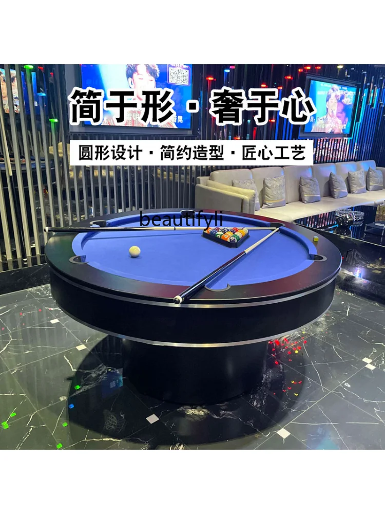 Round Pool Table