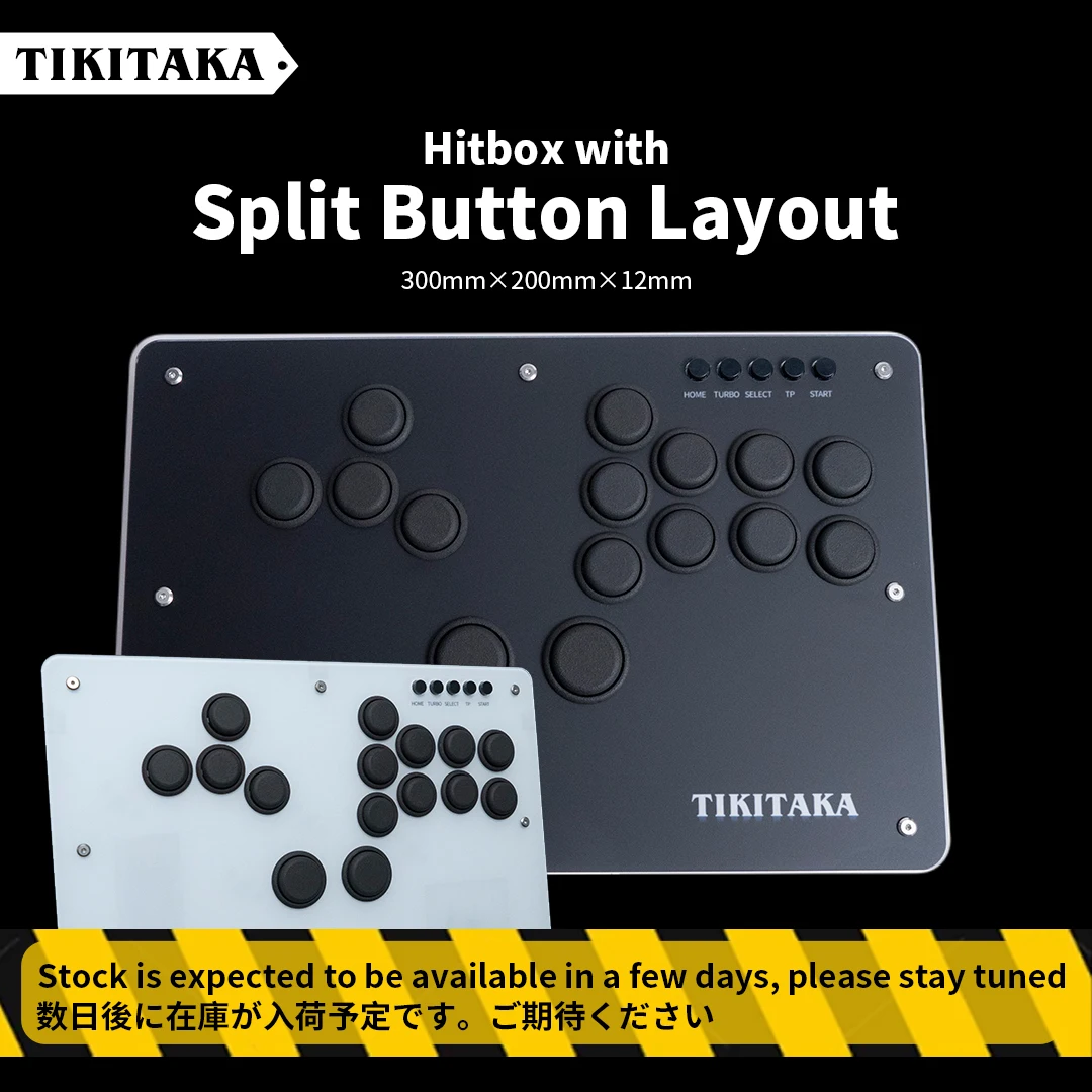 TIKITAKA-Hitbox-with-Split-Button-Layout-Fighting-Game-Joystick ...