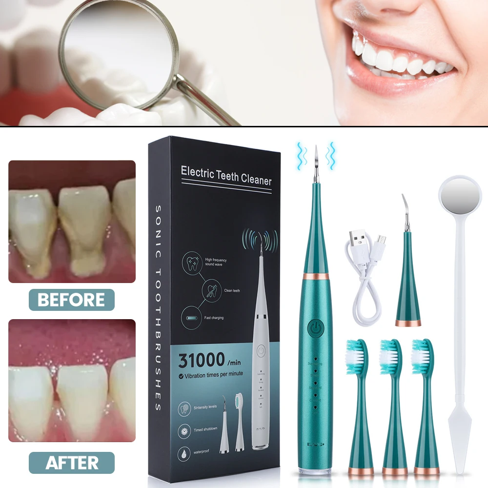 Electric-Toothbrush-Sonic-Dental-Teeth-Whitening-Kit-Tooth-Whitener ...