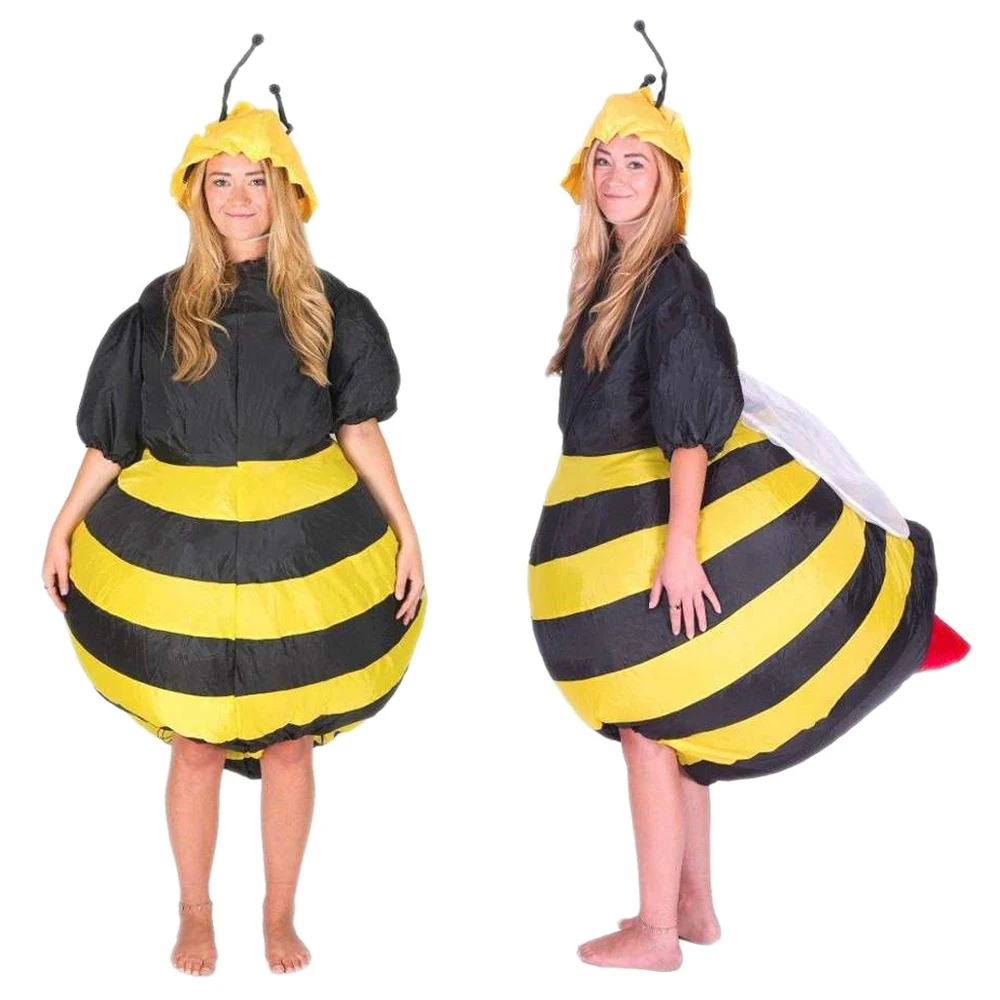 Adult-Bee-Inflatable-Costume-Suits-Mascot-Halloween-Party-Cosplay ...