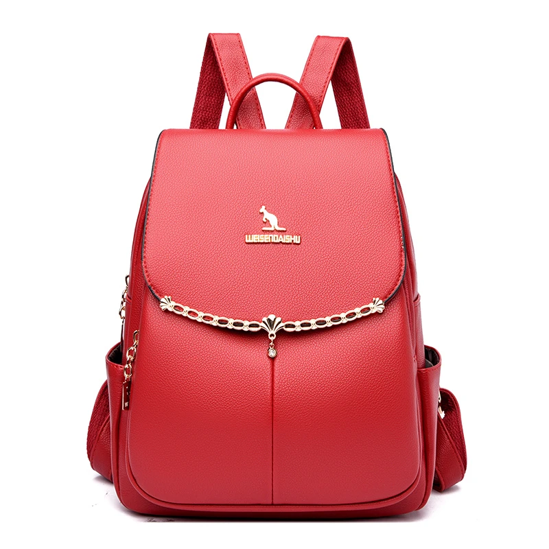 Fashion-Backpacks-Women-High-Quality-PU-Back-pack-Female-Travel-Bagpack ...