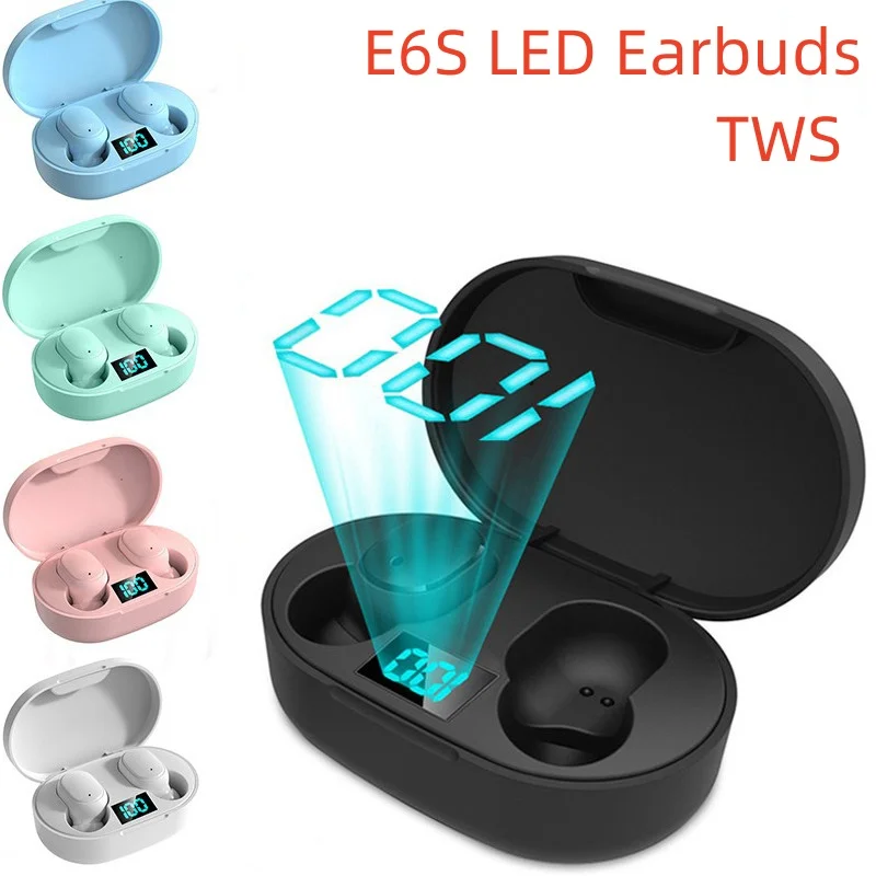 2023-E6S-TWS-Fone-Bluetooth-Earphones-Wireless-Headphones-LED-Display ...