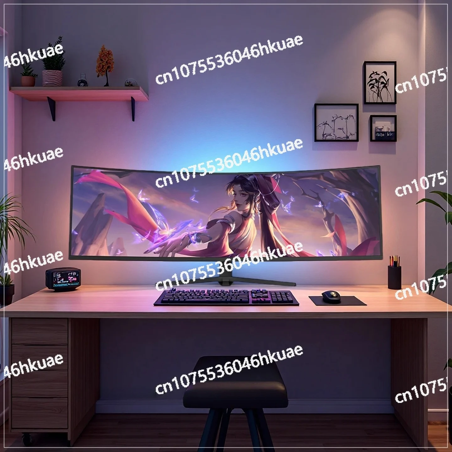 IPS Panel 4K UHD 240Hz HDR RGB Light Emitting Diode Display 49-Inch 32: ...