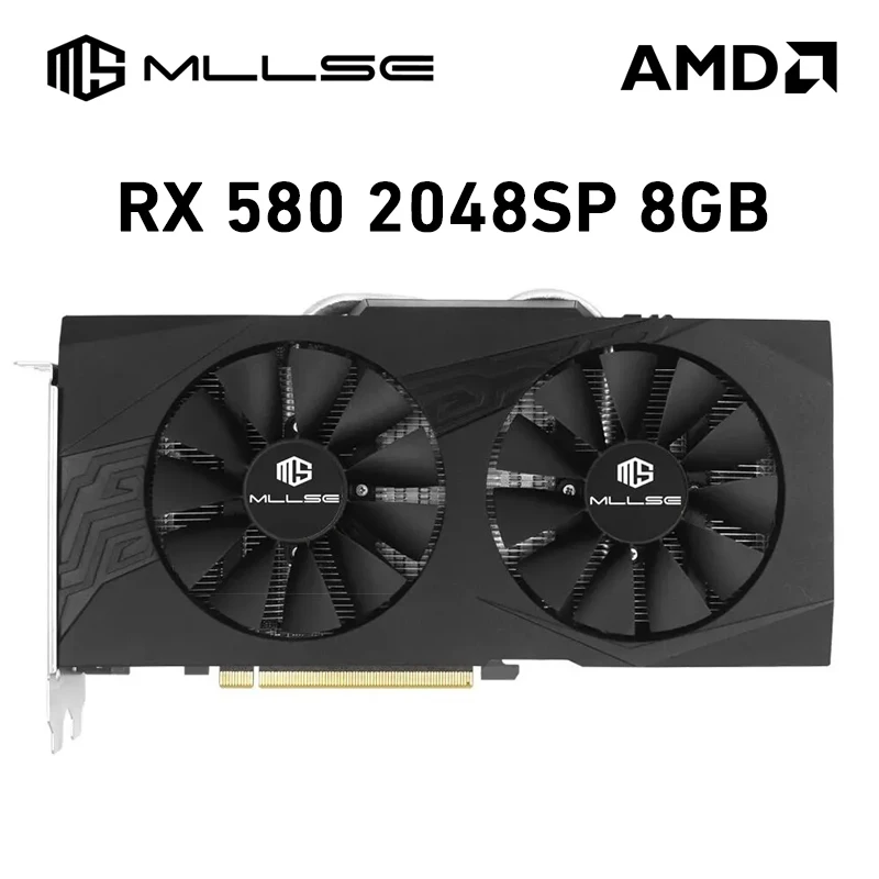 MLLSE-AMD-Radeon-RX-580-Placa-gr-fica-de-computador-2048SP-8GB-GDDR5 ...