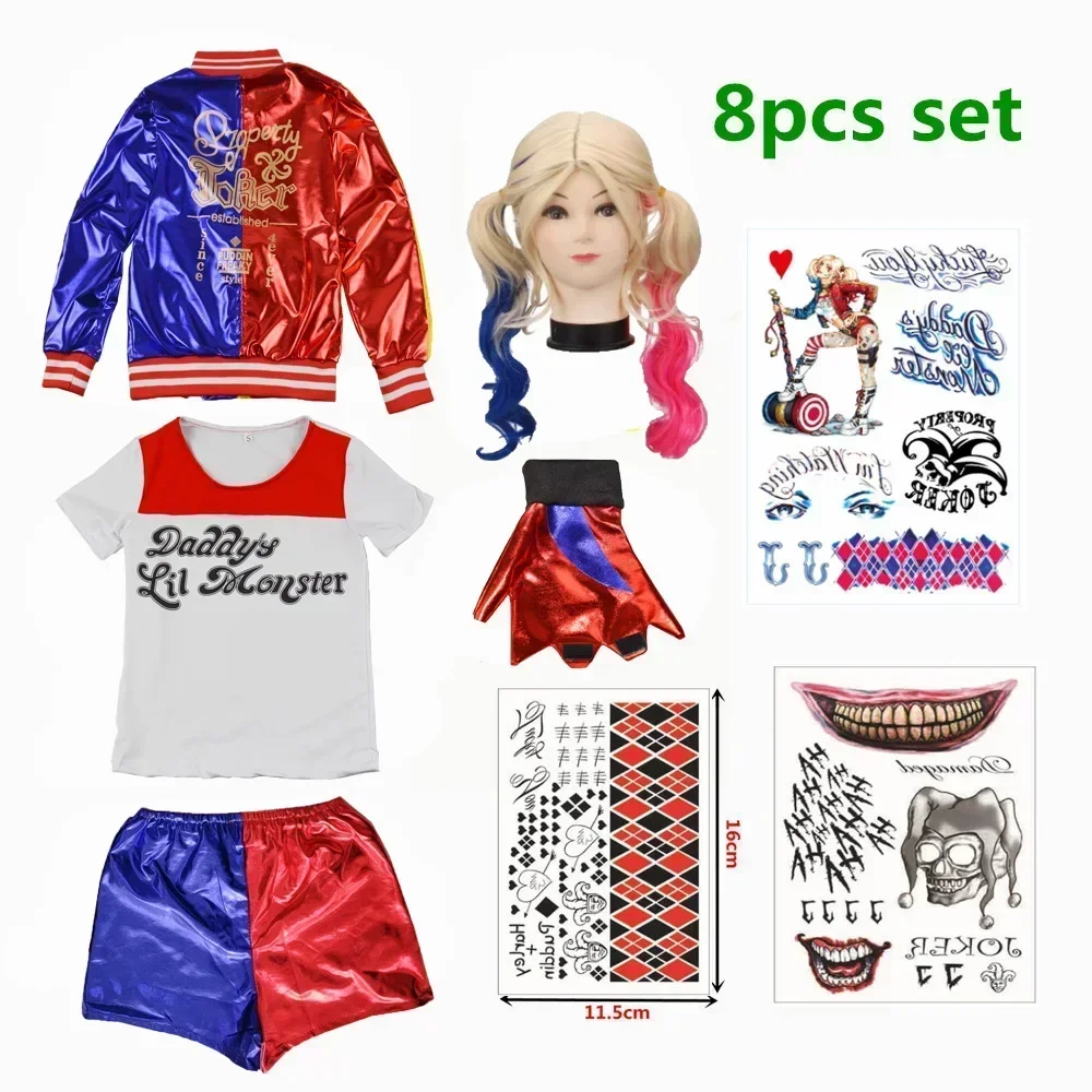 Harley-Costumes-Cosplay-Suicide-Quinzel-Kids-Girls-Quinn-Squad-T-Shirt ...