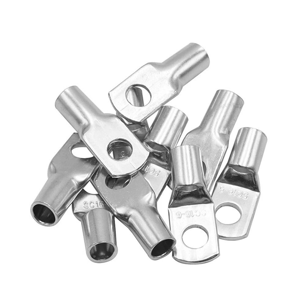 Premium-Quality-Copper-Lugs-10pcs-5pcs-Bolt-Hole-Tinned-Ring-Crimp ...