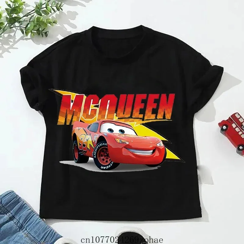 Cotton-Summer-Disney-Car-Pixar-Lightning-McQueen-Print-Baby-Girls ...