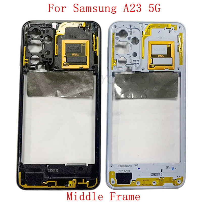 Middle-Frame-Center-Chassis-Phone-Housing-For-Samsung-A23-5G-A236-Frame ...