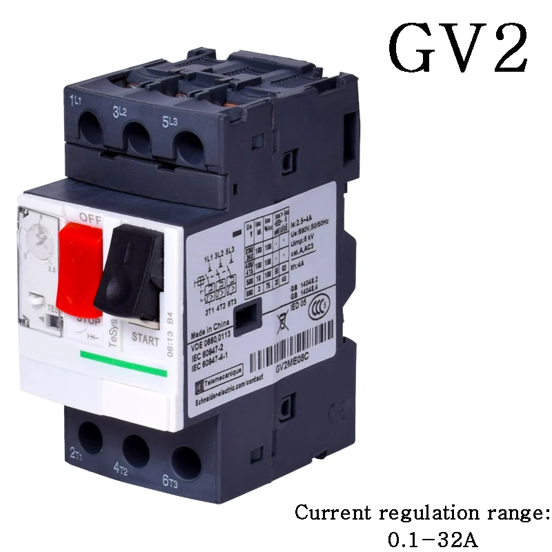 1PCS-GV2-ME-Series-MPCB-Prote-o-Do-Motor-Disjuntor-GV2-Protetor-Do ...