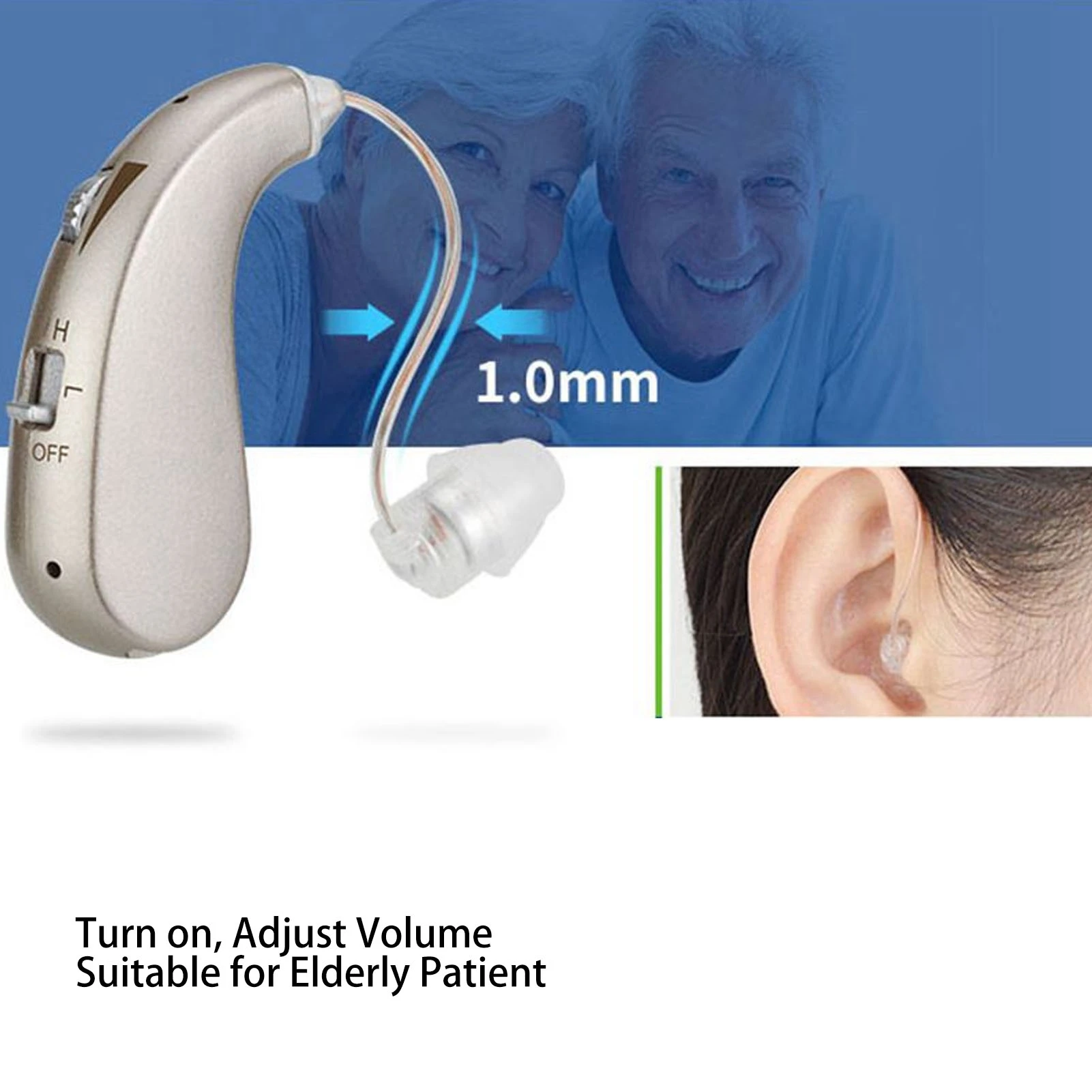 Hearing Aids Hearing Amplifier Rechargeable Portable Sound Amplifier ...