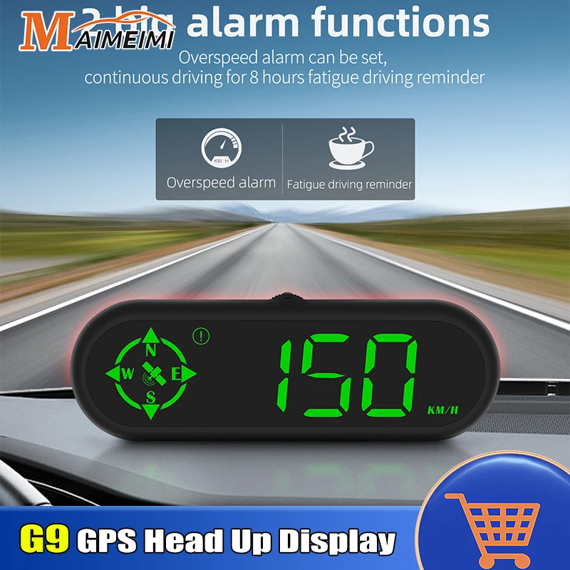 G9-GPS-Speedometer-Heads-Up-Display-Car-Compass-Satellites-Acceleration ...