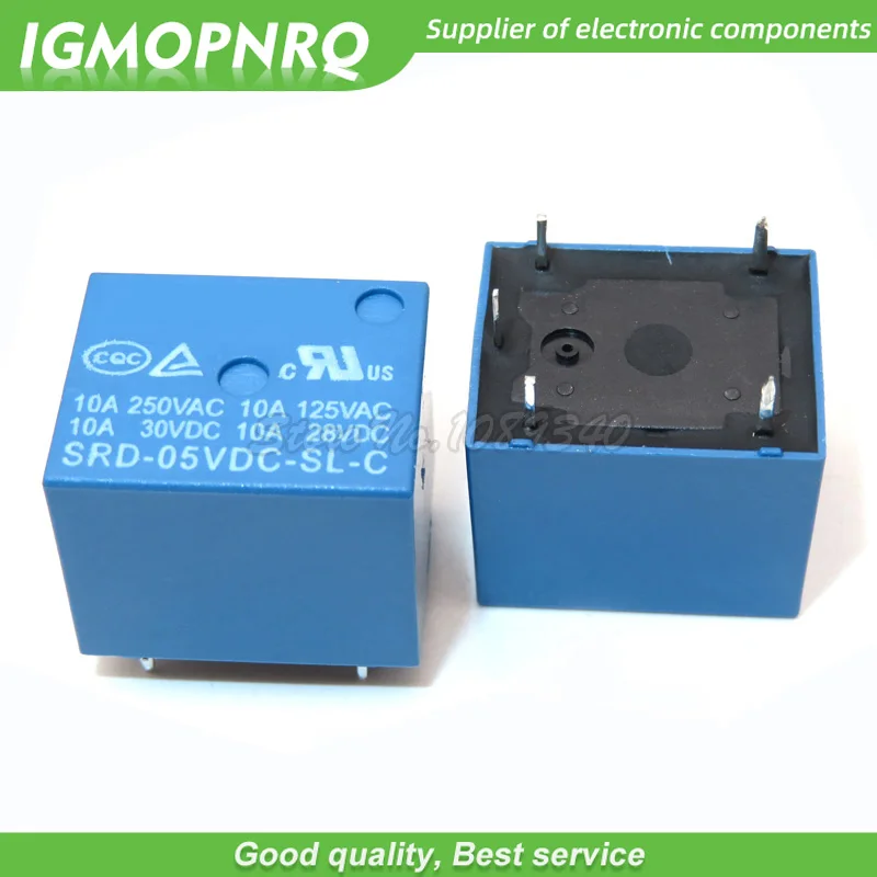 5PCS-High-Quality-Relay-SRD-05VDC-SL-C-SRD-05VDC-SL-SRD-05V-SRD-05VDC ...