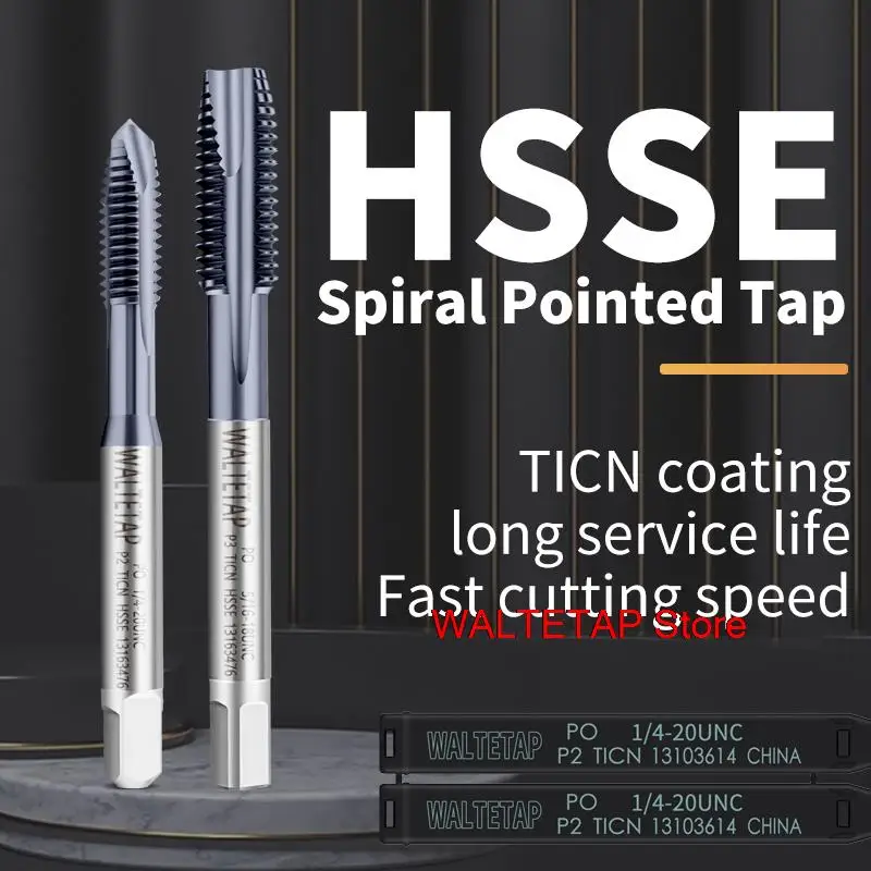 HSSE-M35-con-Ticn-grifo-puntiagudo-en-espiral-rosca-para-m-quina-UNC-1 ...