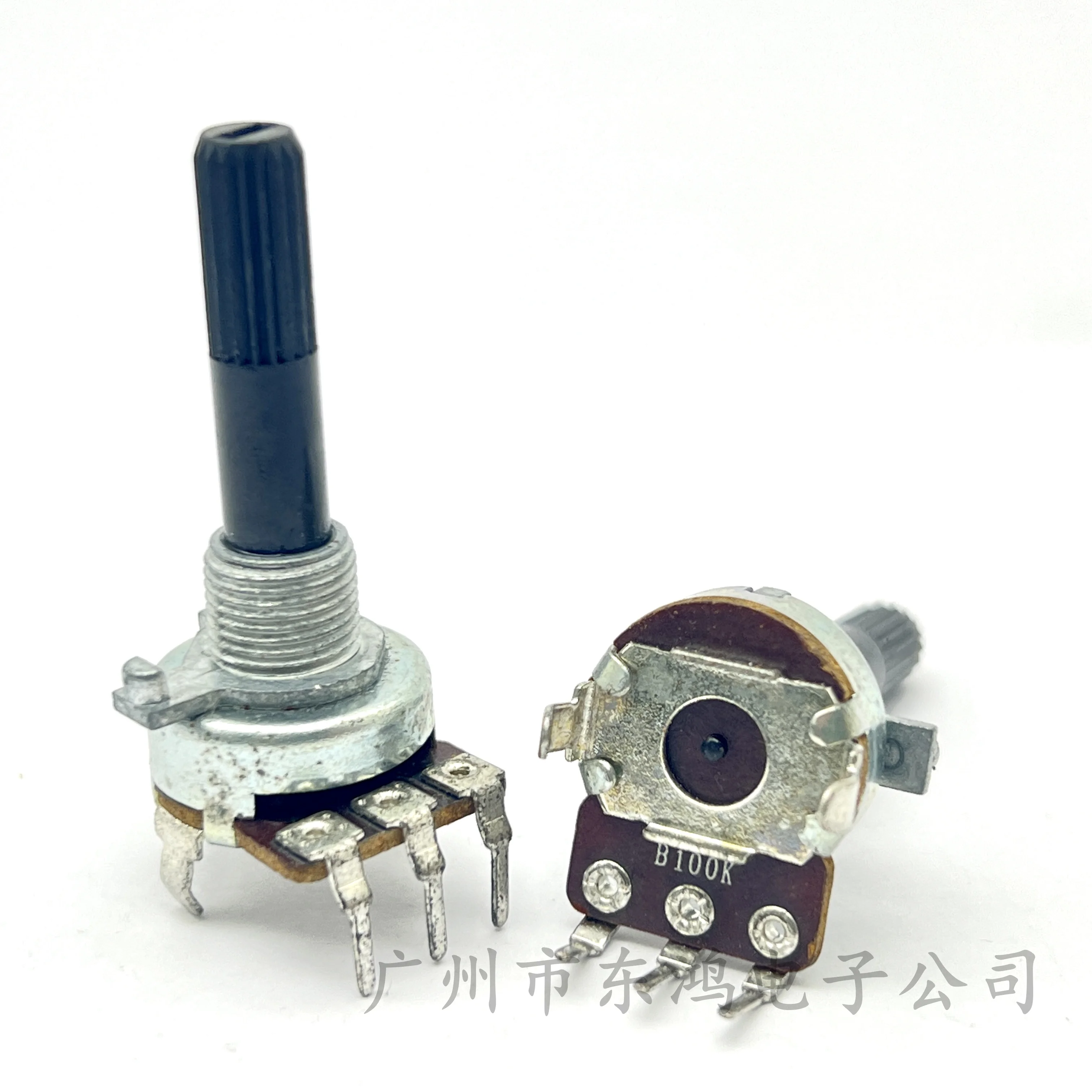 1 PCS 161 type duplex potentiometer B100K3 pin power amplifier volume ...