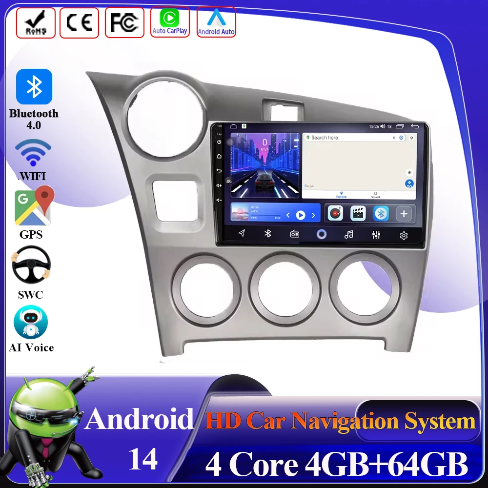 Wireless-Android-CarPlay-For-Toyota-Matrix-2009-2014-Car-Radio ...