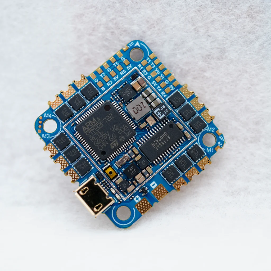 NeutronRC F722 45A 2-6S BLHeI_S AIO Board Flight Controller with 25.5 ...