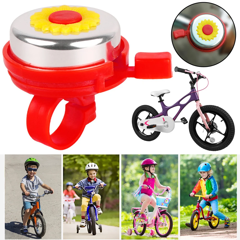 Sunflower-Bike-Ring-Bell-Classic-Cycling-Safety-Warning-Alarm-Aluminum ...