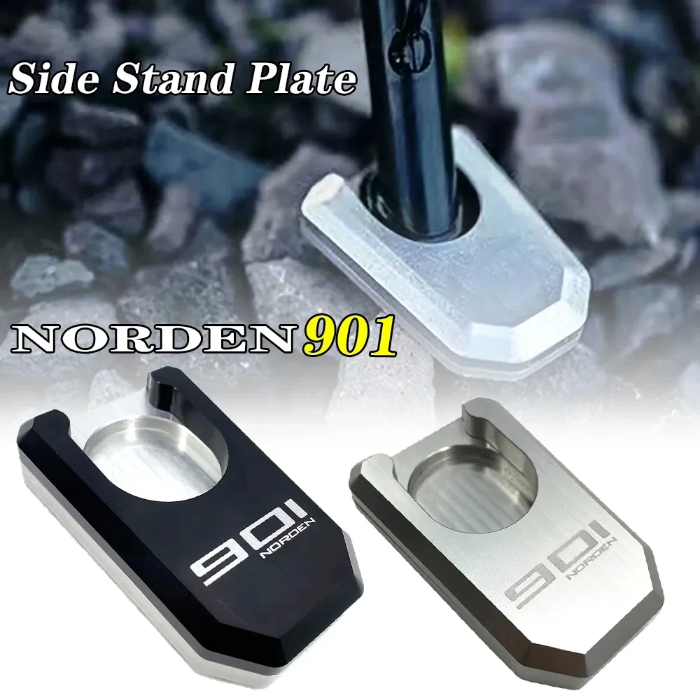 For Husqvarna Norden 901 2022 2023 Side Stand Kickstand Extension Plate ...