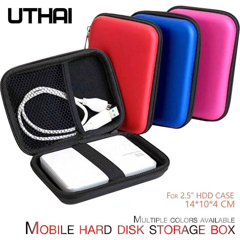 UTHAI T27 External USB Hard Drive Storage Bag 2.5-Inch HDD Carrying ...