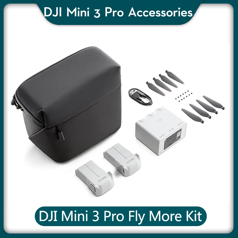 DJI-Kit-Fly-More-Mini-3-Pro-accesorios-dos-bater-as-de-vuelo ...