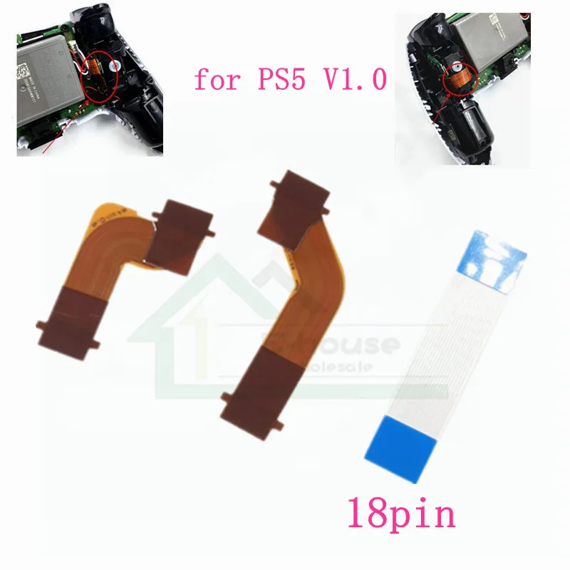 R2 L2 Replacement Cable for PlayStation 5 PS5 V1.0 Controller ...