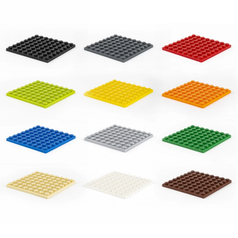 100g-Small-Particle-41539-MOC-Building-Block-8x8-Plate-Brick-Floor ...