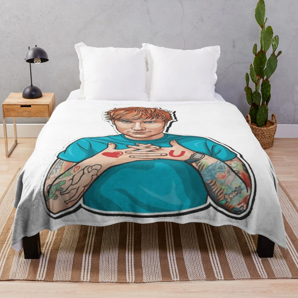 ,Ed Sheeran Anime Bedding Kawaii Fresh Throw Blanket| | - AliExpress