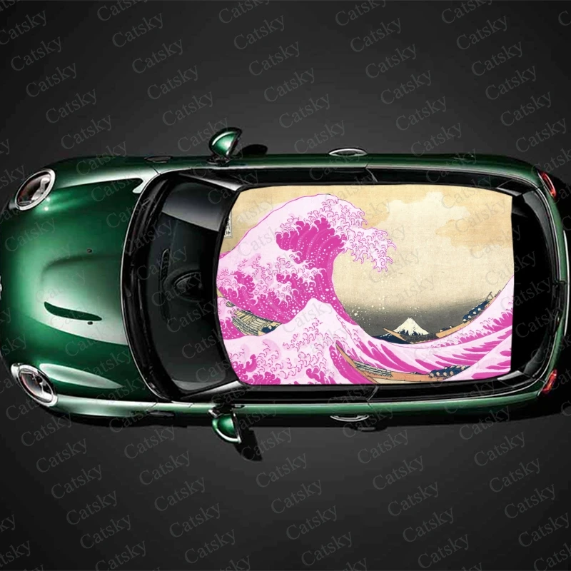 The-Great-Wave-Off-Kanagawa-Car-stickers-decals-car-roof-sunroof ...