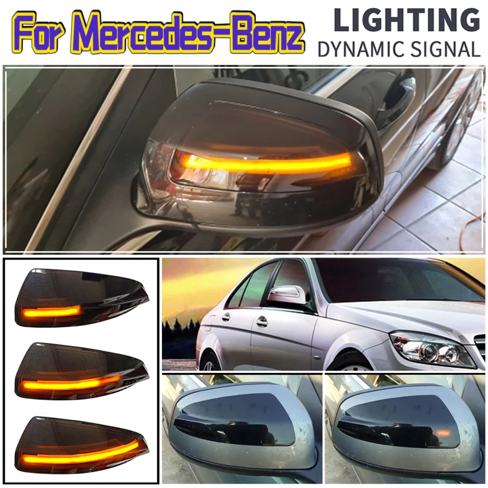 LED Dynamic Turn Signal Light Side Mirror Indicator Blinker For ...