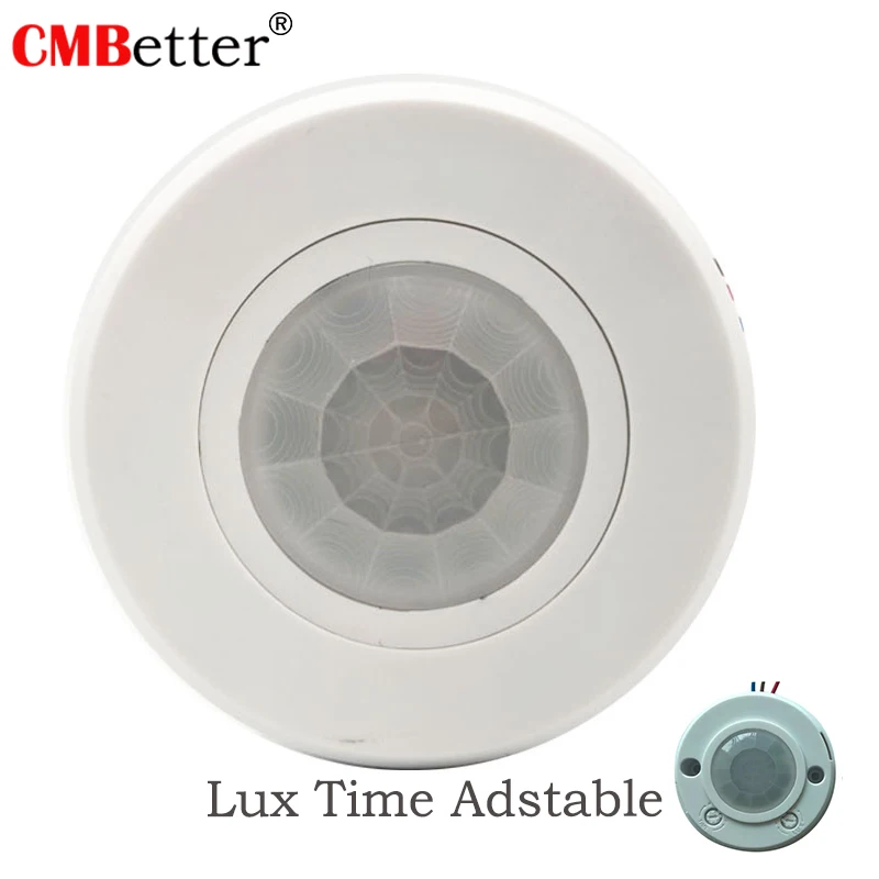 360-degree-Mini-infrared-Motion-Sensor-110v-240v-Motion-Detector ...