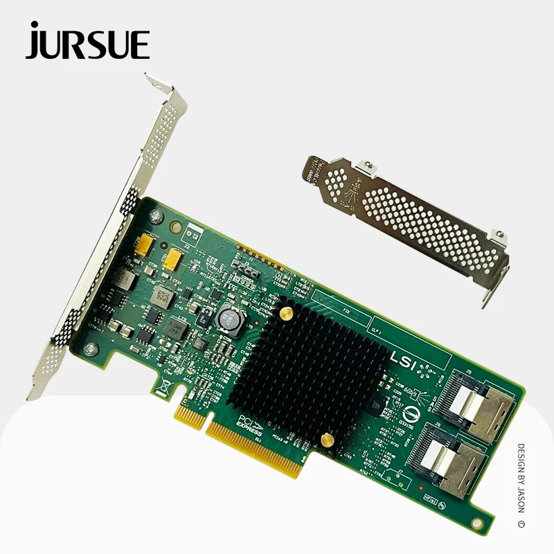 LSI 9207 8i RAID 컨트롤러 카드 6Gbs SAS SATA PCI E 3.0 HBA IT 모드 확장기 카드, ZFS ...